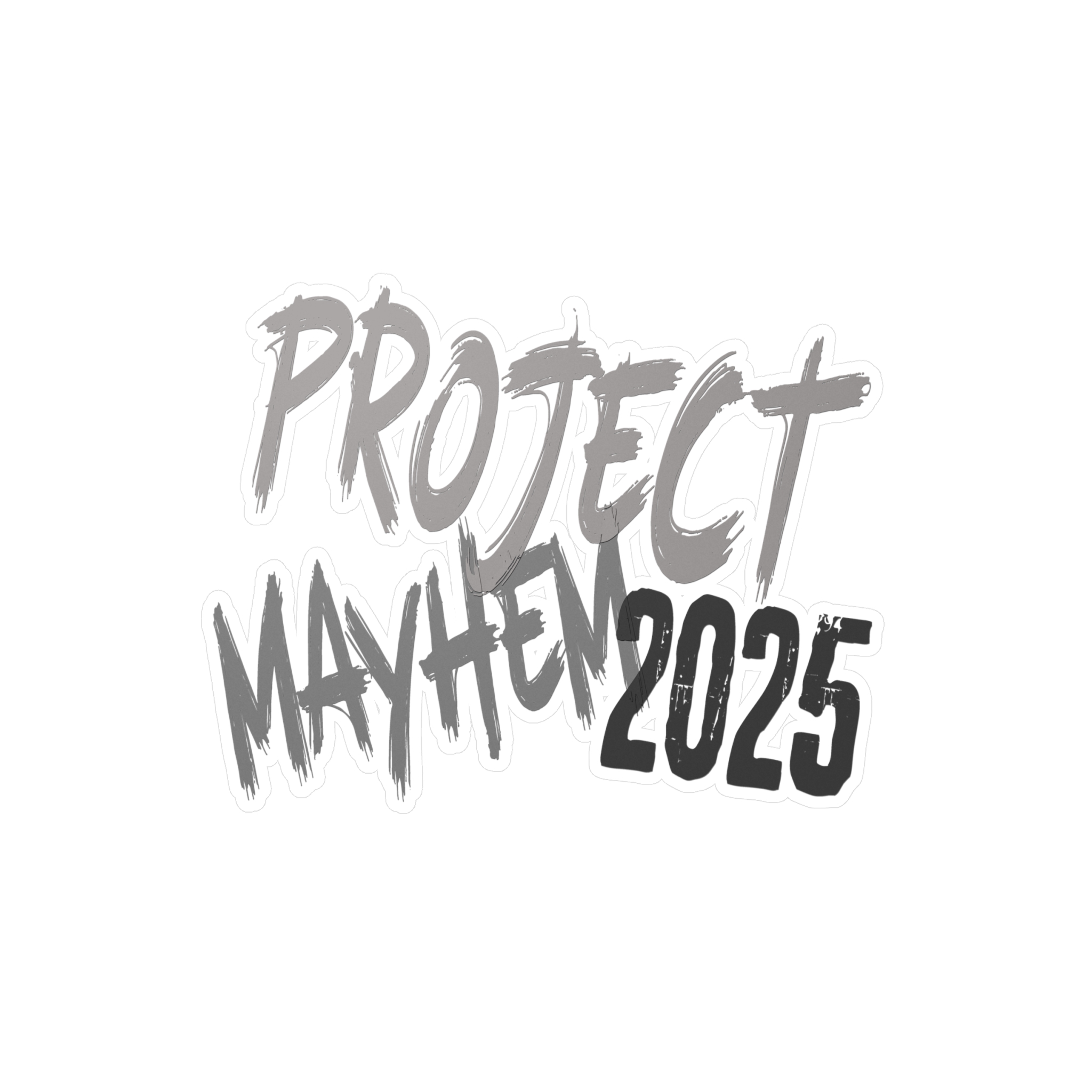 Project Mayhem 2025 Kiss-Cut Vinyl Decals | Wicked WonderLust